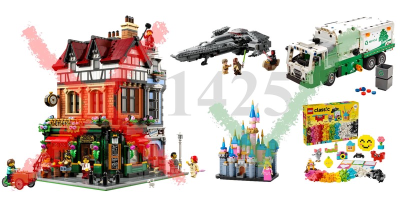 [April Fools] ﻿LEGO to limit set sizes in 2026 | Rebrickable - Build ...