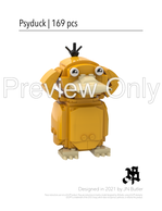 LEGO MOC Psyduck by brickromancer | Rebrickable - Build with LEGO