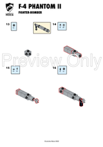 LEGO MOC F4 Phantom II Mini Aircraft MOC by Lioncity Mocs | Rebrickable ...