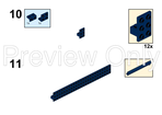 LEGO MOC Senator's Airspeeder by Shadow.Bricks | Rebrickable - Build ...