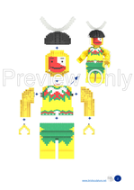 LEGO MOC Maxi Figure Islander by Bricksculpture.net | Rebrickable ...