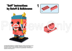 LEGO MOC Guff (Fortnite) Brickhead by Roloff | Rebrickable - Build with ...