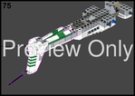 LEGO MOC CAS/Z-96 L-Wing Starfighter by hautti5 | Rebrickable - Build ...