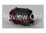 LEGO MOC 7715 Steam Locomotive and Coal Tender by TrainsWithLights ...