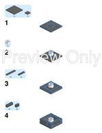 LEGO MOC Five Daisies in a Simple Vase by Ben_Stephenson | Rebrickable ...