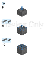 LEGO MOC Five Daisies in a Simple Vase by Ben_Stephenson | Rebrickable ...