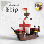 LEGO MOC-185431 Medieval Ship by bricks_fan_uy | Rebrickable - Build ...