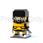 LEGO MOC GI Brickheadz - Jinx (MV) by Igor X | Rebrickable - Build with ...