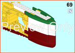 LEGO MOC HMHS Britannic by bricksntonic | Rebrickable - Build with LEGO