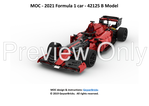 LEGO MOC 2021 F1 | Formula 1 racing car | 42125 B model by GeyserBricks ...