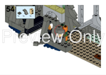 LEGO MOC 76389 as basement/cliffs for 75954 Great Hall (Footprint Mod ...