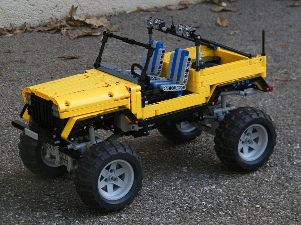 LEGO MOC Trial Jeep by Nico71 | Rebrickable - Build with LEGO