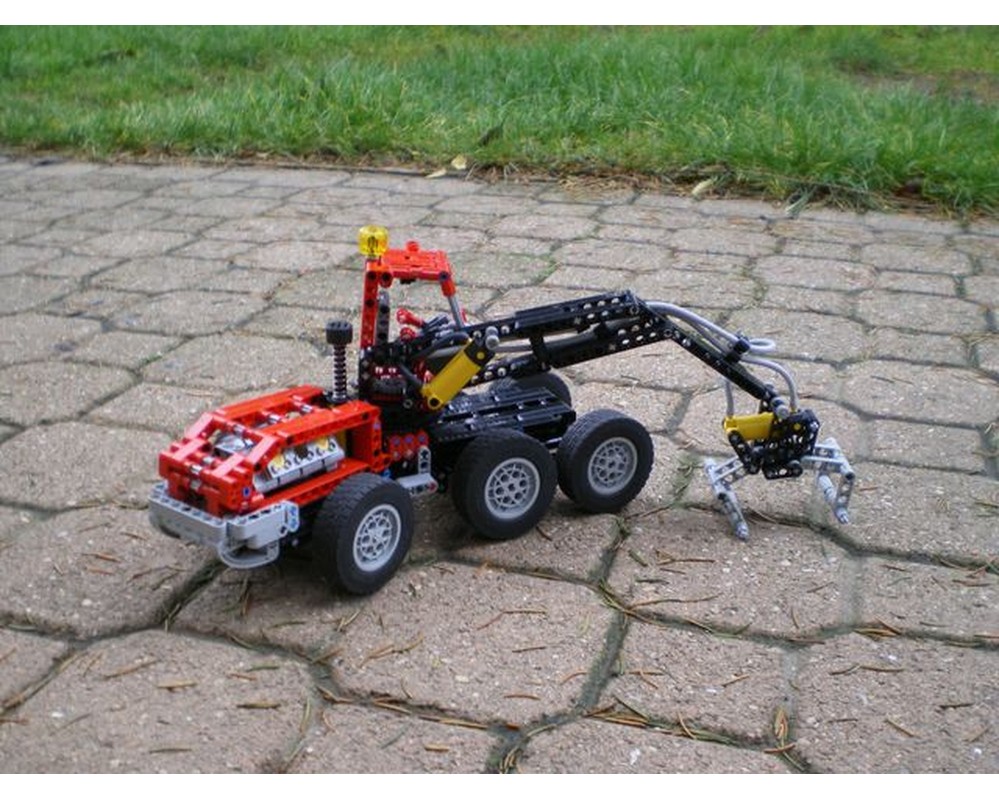 LEGO MOC-0004 8436 Model C Forest Harvester by Nico71 | Rebrickable ...