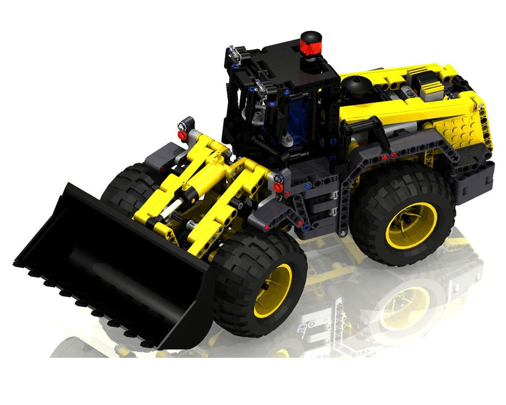LEGO MOC Remote Wheel Loader by Nico71 | Rebrickable - Build with LEGO