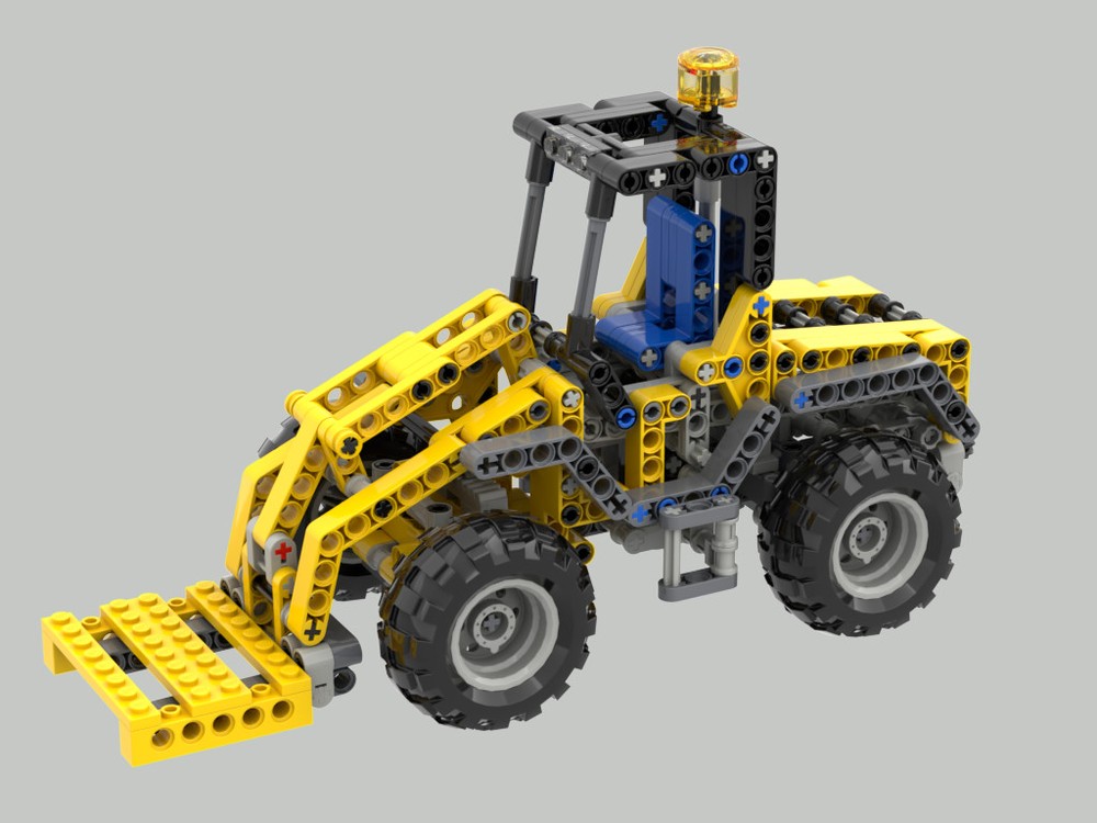 LEGO MOC Mini Wheel Loader by Nico71 | Rebrickable - Build with LEGO