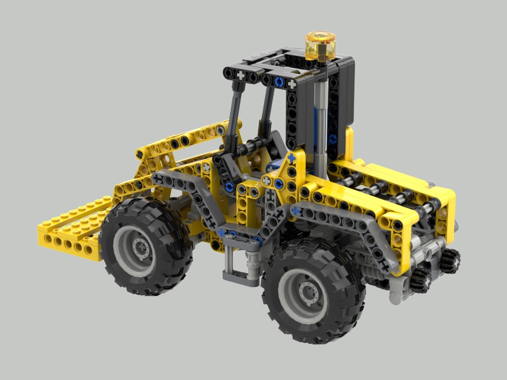 LEGO MOC Mini Wheel Loader by Nico71 | Rebrickable - Build with LEGO