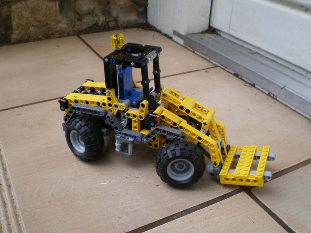 LEGO MOC Mini Wheel Loader by Nico71 | Rebrickable - Build with LEGO