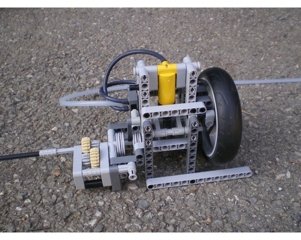 LEGO MOC Single Cylinder Engine by Nico71 | Rebrickable - Build with LEGO