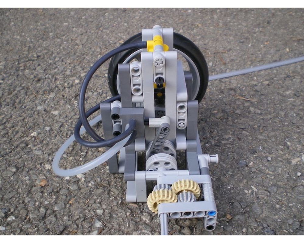 LEGO MOC Single Cylinder Engine by Nico71 | Rebrickable - Build with LEGO