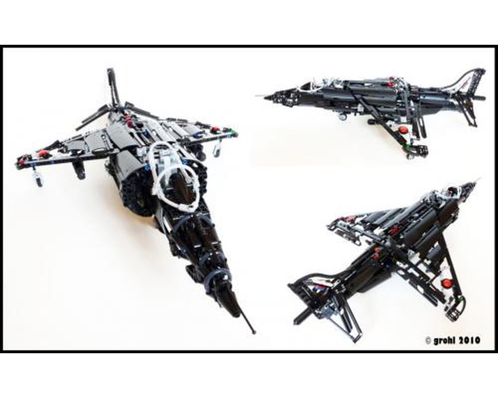 LEGO MOC Sea Harrier by grohl | Rebrickable - Build with LEGO