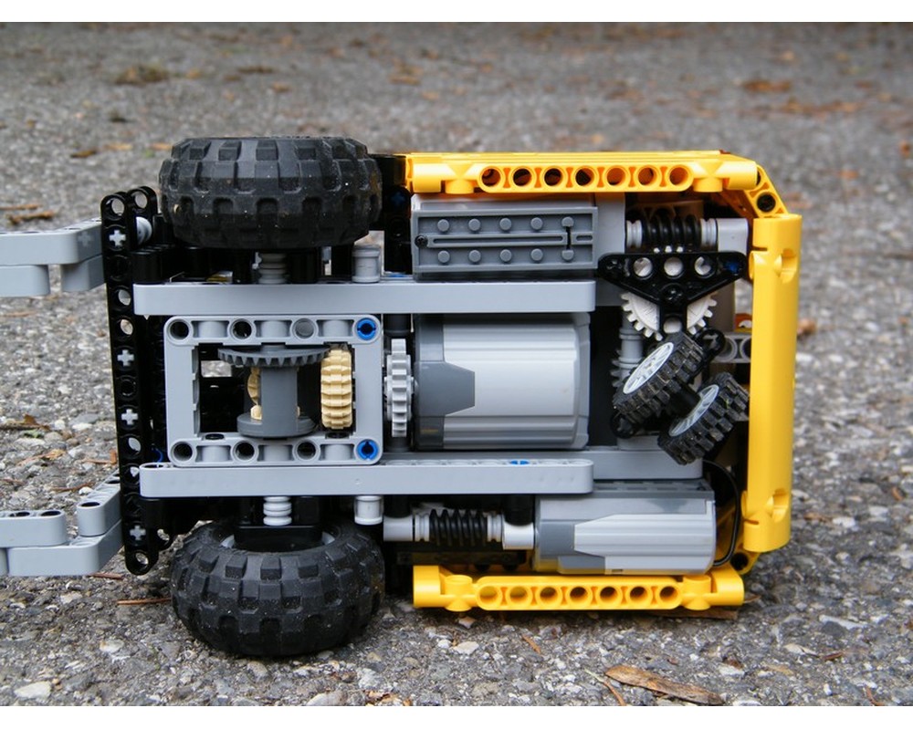 Lego Moc Mini Forklift Truck By Nico71 Rebrickable Build With Lego