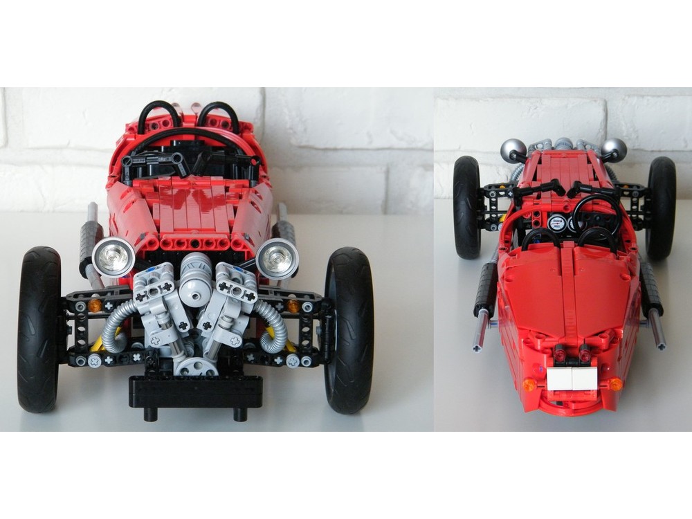 Lego Moc Morgan Three Wheeler By Nico71 Rebrickable Build With Lego