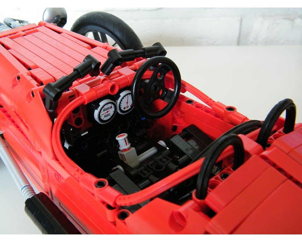 Lego Moc Morgan Three Wheeler By Nico71 Rebrickable Build With Lego