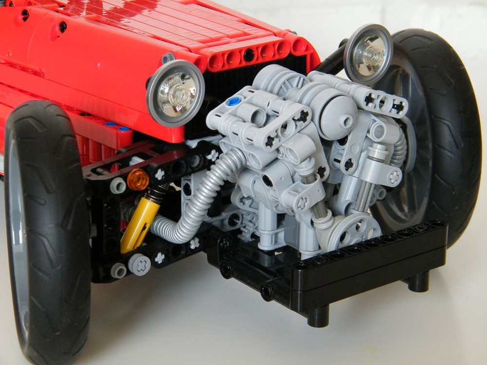 Lego Moc Morgan Three Wheeler By Nico71 Rebrickable Build With Lego