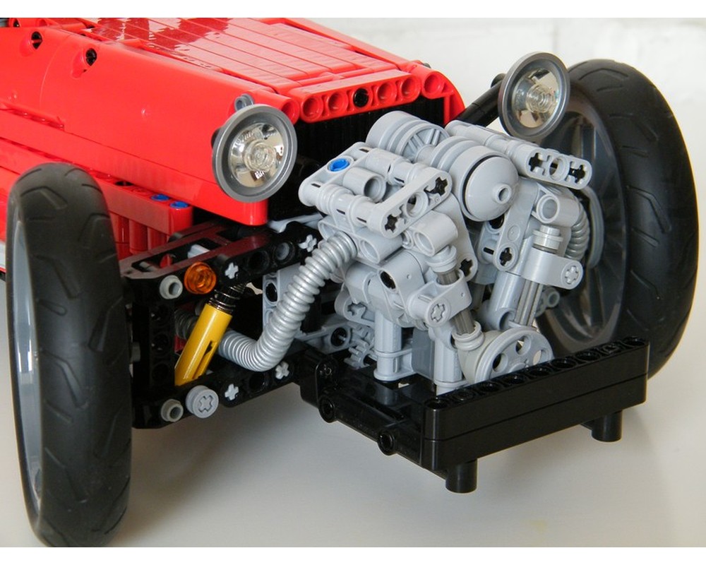 LEGO MOC Morgan Three Wheeler by Nico71 | Rebrickable - Build with LEGO