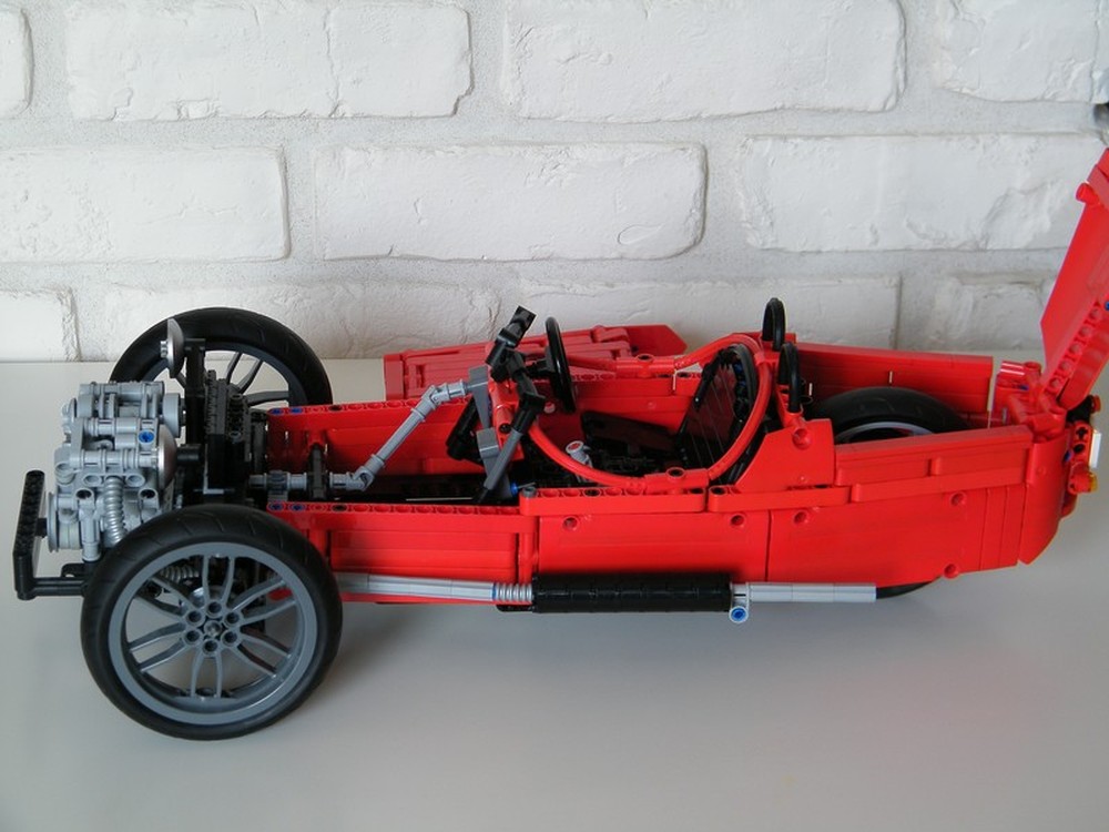 Lego Moc Morgan Three Wheeler By Nico71 Rebrickable Build With Lego