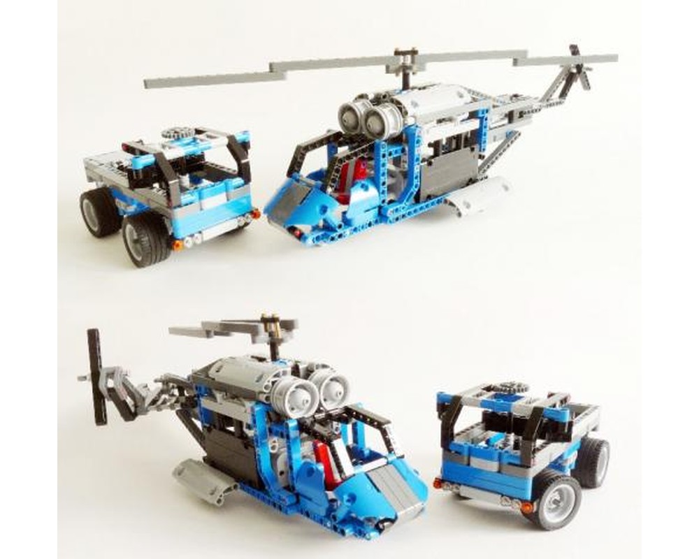 LEGO MOC Helicopter Transport by grohl | Rebrickable - Build with LEGO