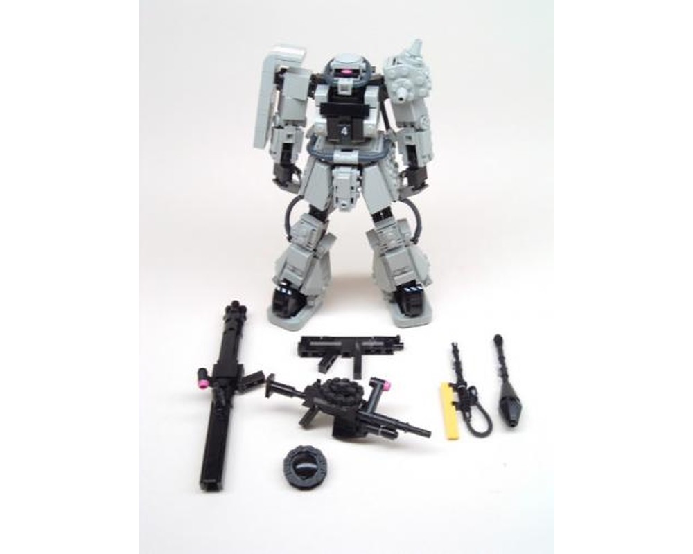 LEGO MOC Zaku Mech by conv-soren | Rebrickable - Build with LEGO