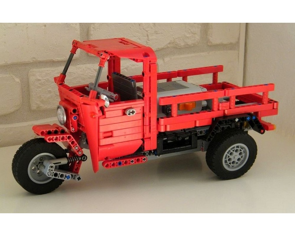 LEGO MOC Piaggio APE by Nico71 | Rebrickable - Build with LEGO