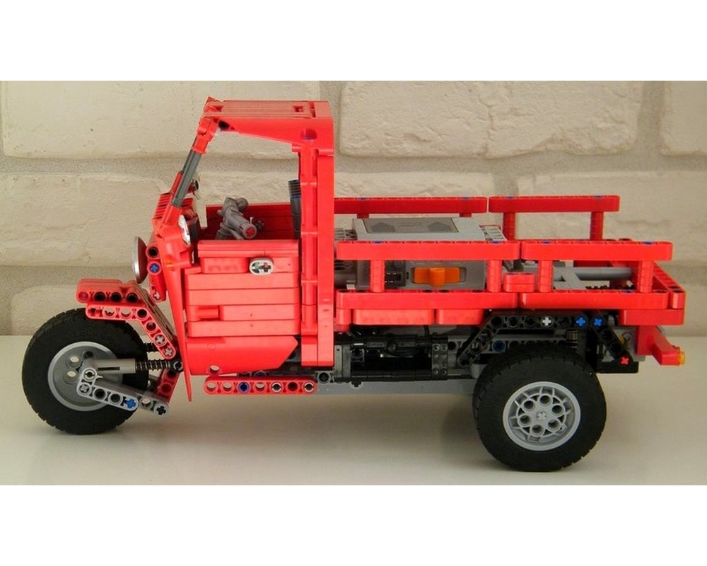 LEGO MOC Piaggio APE by Nico71 | Rebrickable - Build with LEGO