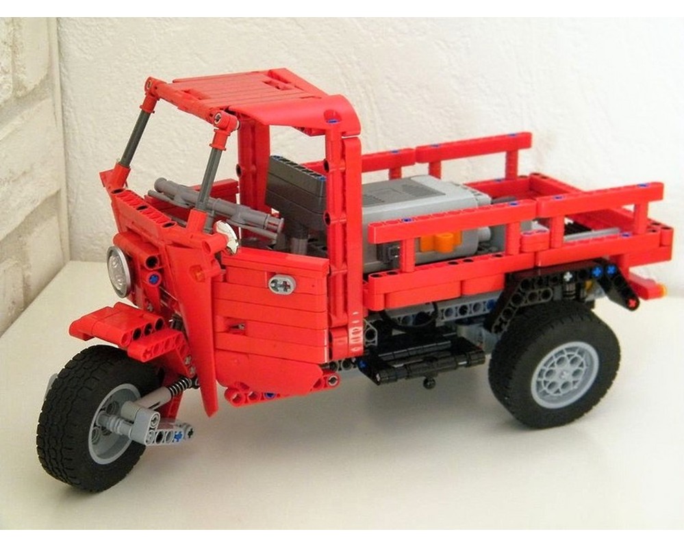 LEGO MOC Piaggio APE by Nico71 | Rebrickable - Build with LEGO