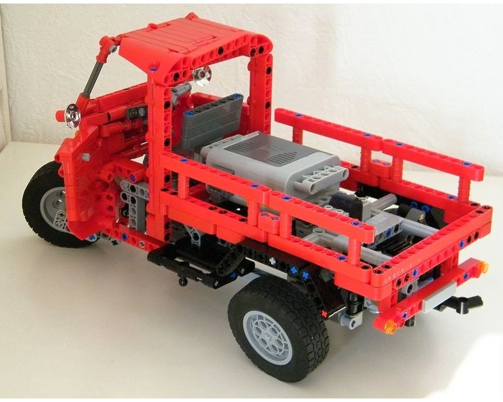 LEGO MOC Piaggio APE by Nico71 | Rebrickable - Build with LEGO