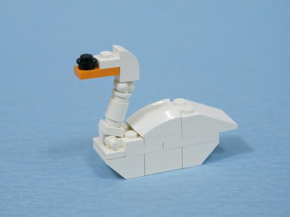 LEGO MOC Swan by conv-MisaQa | Rebrickable - Build with LEGO