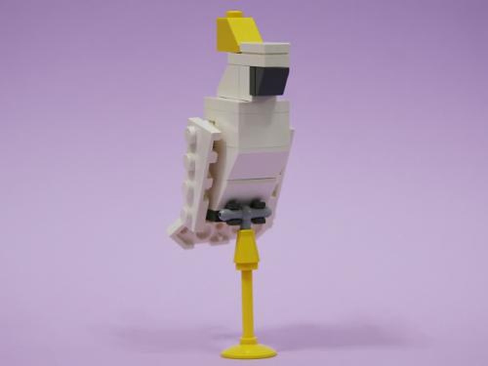 LEGO MOC Cockatoo 1 by conv-MisaQa | Rebrickable - Build with LEGO