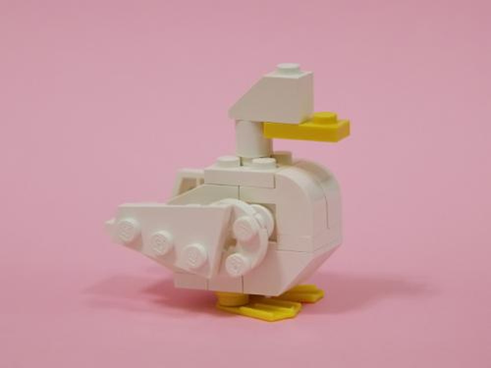 LEGO MOC Duck by conv-MisaQa | Rebrickable - Build with LEGO