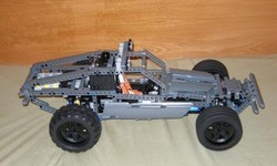 LEGO MOC-3028 Blue Lightning Buggy (Technic 2015) | Rebrickable - Build ...