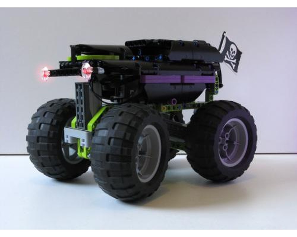 LEGO MOC Monster Truck by Mahj | Rebrickable - Build with LEGO