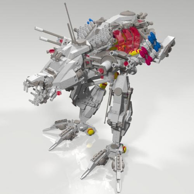 LEGO MOC-0171 Psychological Warfare Mecha "Nightmare" by conv ...