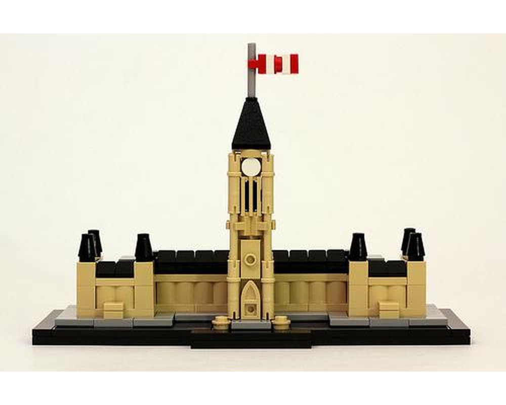 LEGO MOC Parliament Buildings of Canada by JKBrickworks | Rebrickable ...