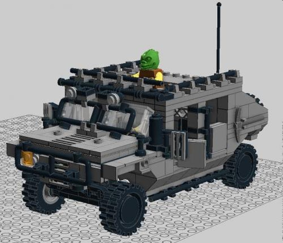 LEGO MOC Humvee by treeboy | Rebrickable - Build with LEGO