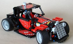LEGO MOC-1093 1932 Hot Rod (Technic 2013) | Rebrickable - Build with LEGO