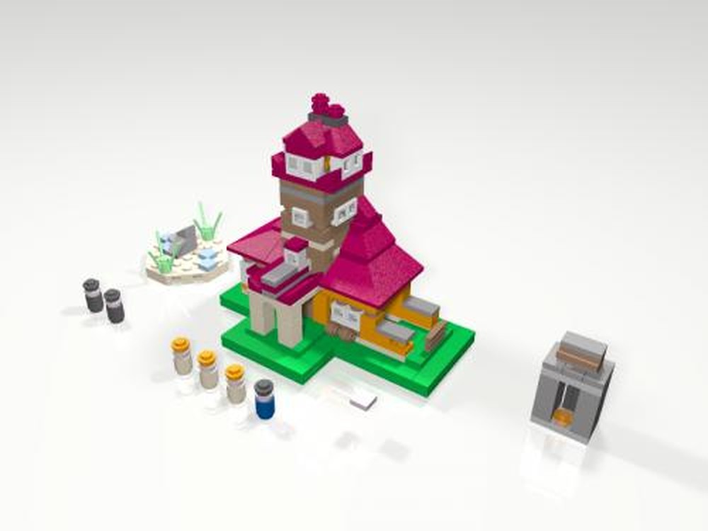 LEGO MOC 4840 The Burrow - Mini by genecyst | Rebrickable - Build with LEGO