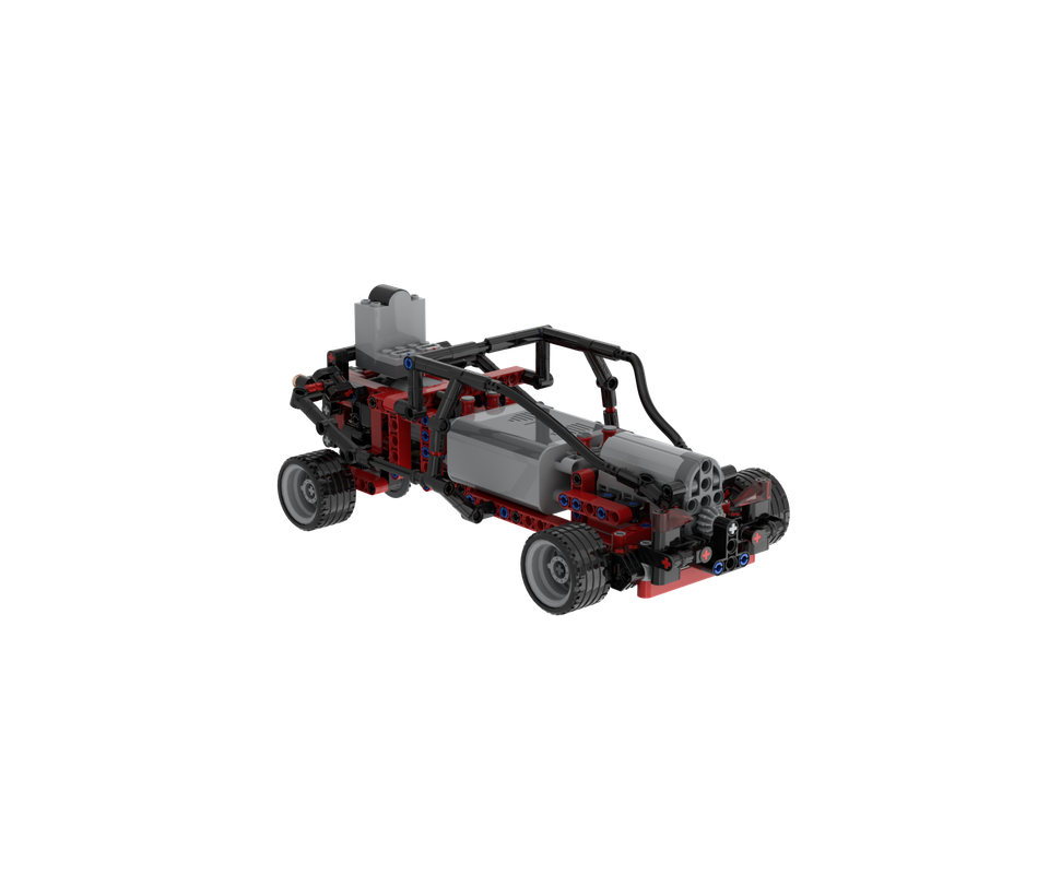 LEGO MOC Simple PF Car by sthrom | Rebrickable - Build with LEGO