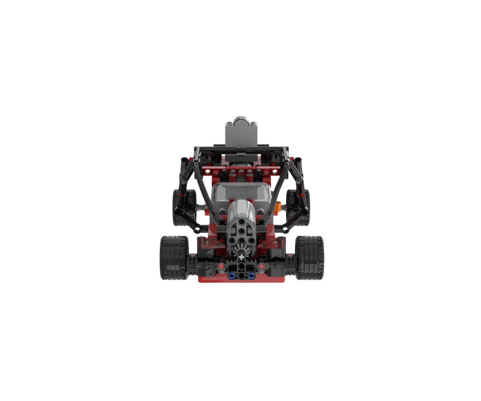 LEGO MOC Simple PF Car by sthrom | Rebrickable - Build with LEGO