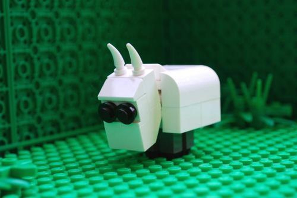 LEGO MOC Goat by Schwallex | Rebrickable - Build with LEGO