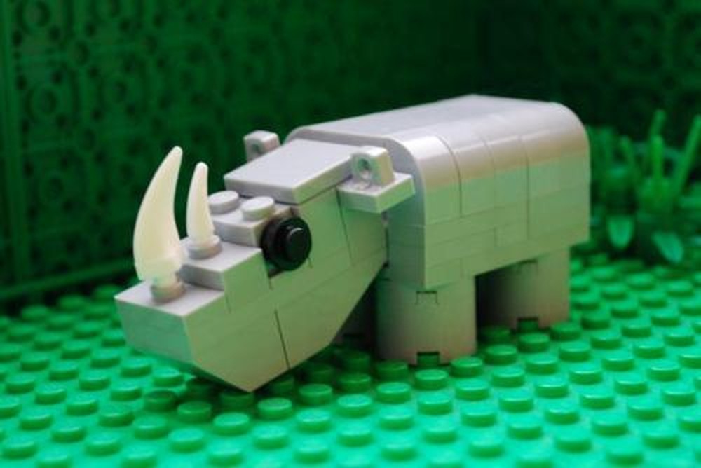LEGO MOC Rhino by Schwallex | Rebrickable - Build with LEGO